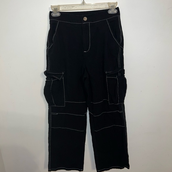 SHEIN | Pants & Jumpsuits | Shein Pants Wide Leg Cargo Style Pants ...